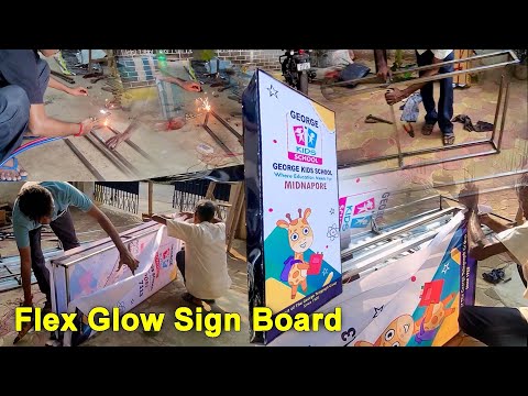 Glow Sign Board, Light Sign Board in India