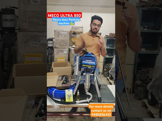 Airless Painting Machine - Airless painting machine MECO 850 ...