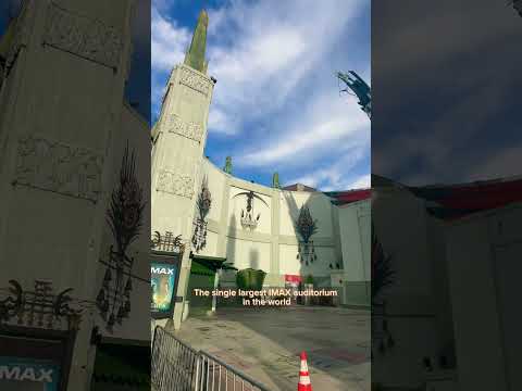 TCL Chinese Theater #shorts #theater #movie #history #chinese #tourist