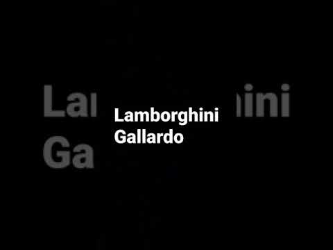How to pronounce Lamborghini Gallardo