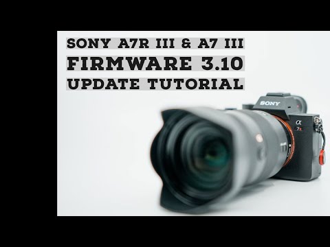 How to update the firmware on your Sony A7R III and A73 - Complete tutorial