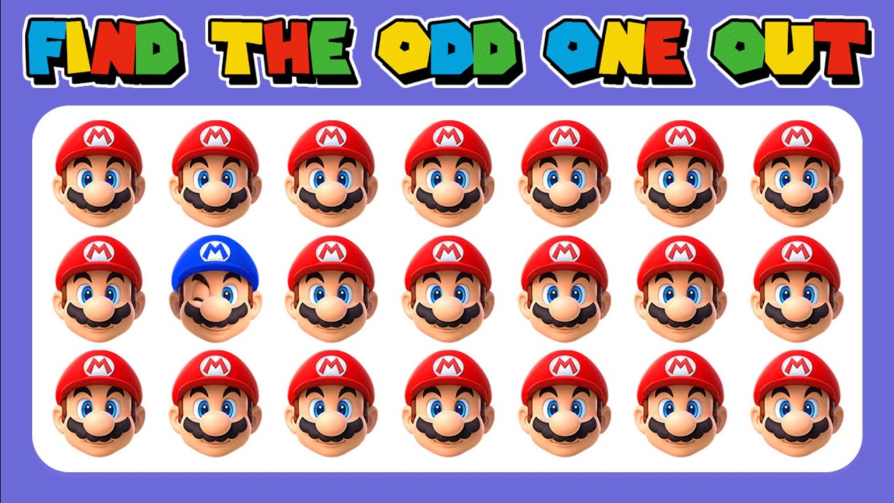 Find the ODD One Out - Super Mario Bros Wonder Edition 🍄 Quiz Dino