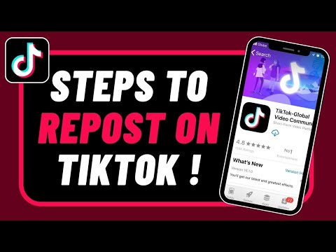 How to Repost on TikTok !