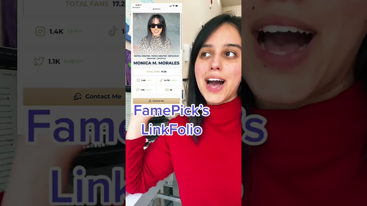 Switched from Linktree to #linkfolio and I love it #latina #linkinbio