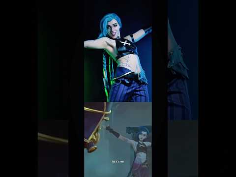 Tried to act like Jinxπ #arcane #arcaneedit #jinx #jinxarcane #arcaneseason2 #cosplayer #acting