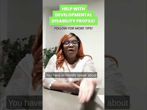 Developmental Disability Profile (DDP2) | A Broker's Perspective with Darlene A. Anderson