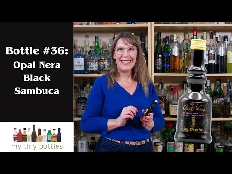 My Tiny Bottles: Opal Nera Black Sambuca