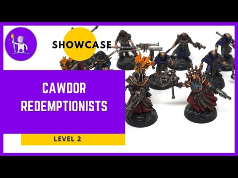 Cawdor Redemptionists. Necromunda. Level 2. Miniature Showcase