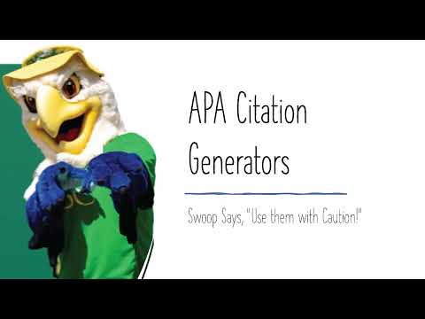 APA Citation Generators