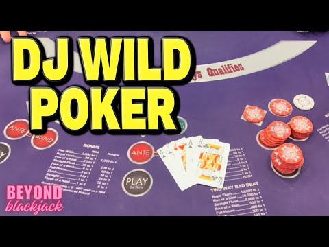 AMAZING RUN on DJ WILD POKER