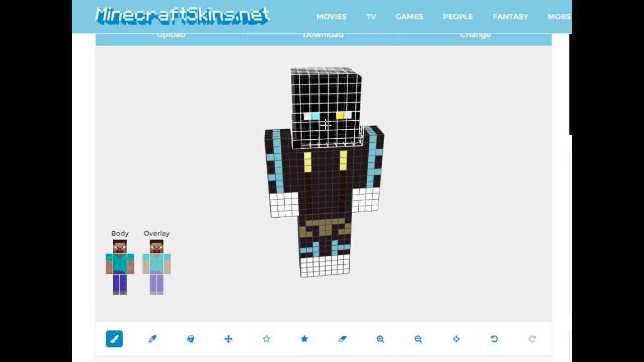 Skins {} MinecraftSkins.net {} InkTale Cat Sans