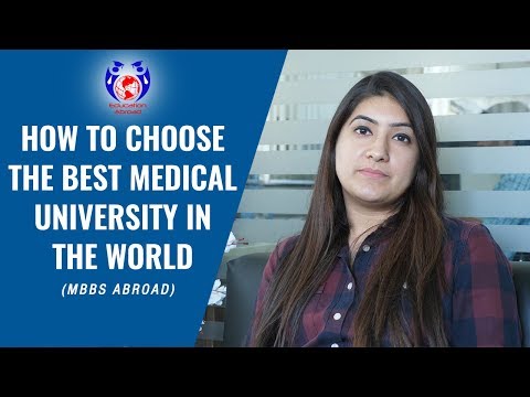 How To Choose The Best Medical University in the World | Medical Universities in the World