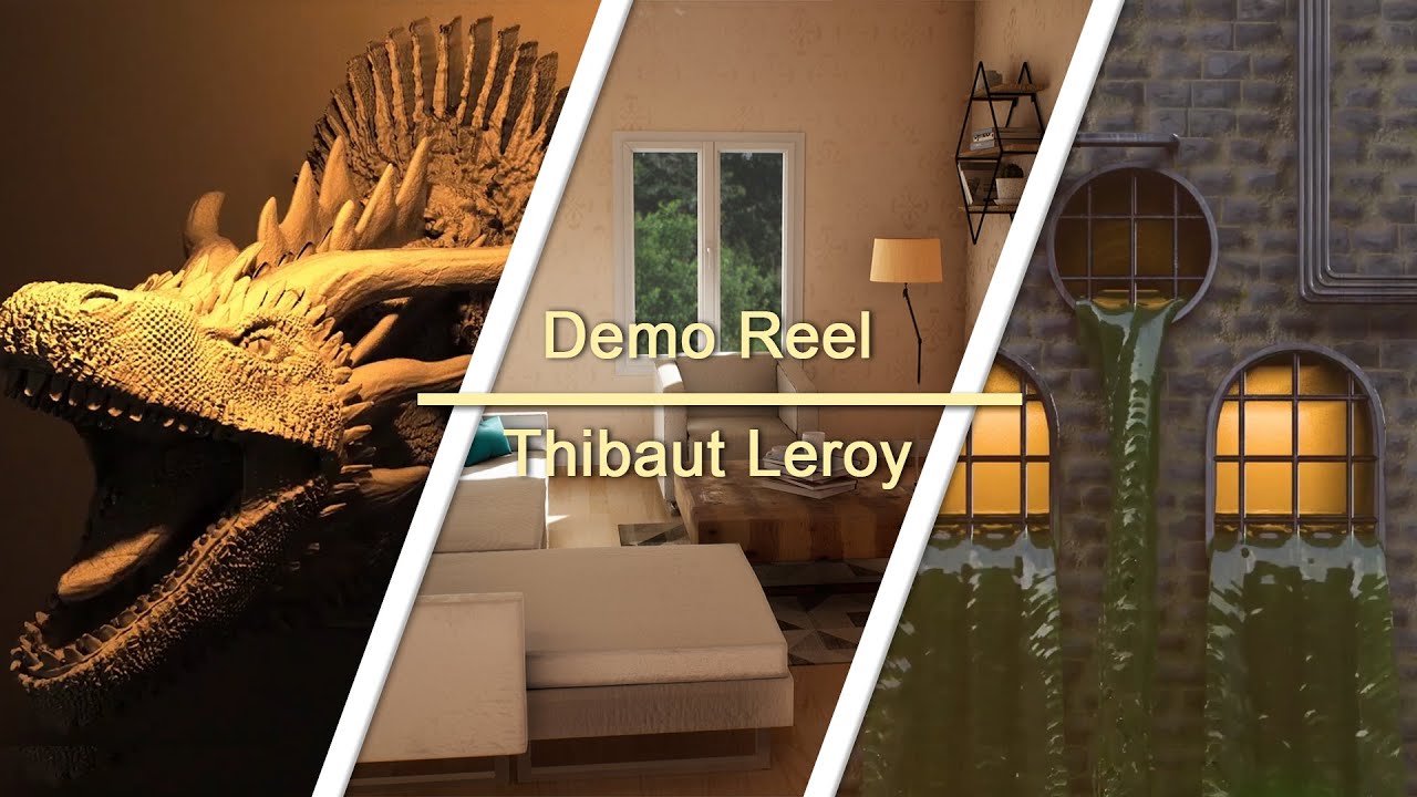 Demo Reel 2020 - Thibaut Leroy | 3D/VFX Artist