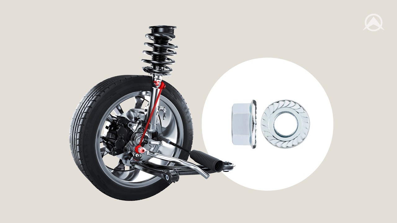 Sidem serrated collar nuts