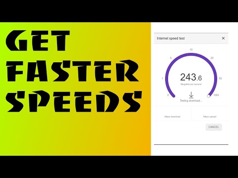 Google Speedtest - Wifi vs Wired Network Speeds - Smart TV Cord Cutting Tips Faster Internet Speed
