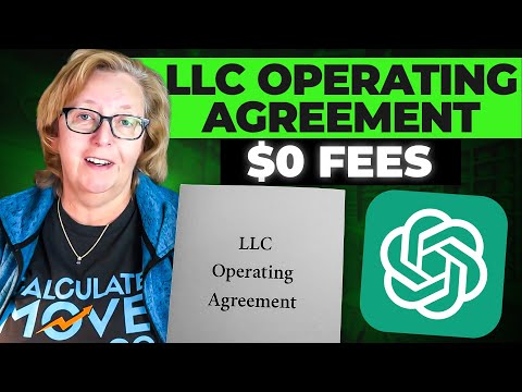 AI Secrets- Craft Your LLC Operating Agreement for $0 Legal Fees