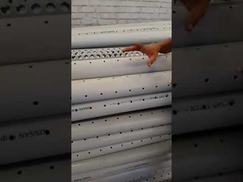 Perforated PVC Pipes - 6inch Perforated PVC Pipe Service Provider from ...