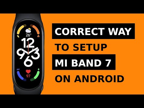 How to connect mi band 7 to phone