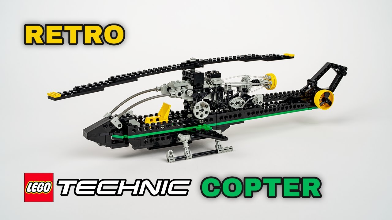 Vintage Lego Technic BUILD & SHOWCASE - Fibre Optic Multi Set #8456