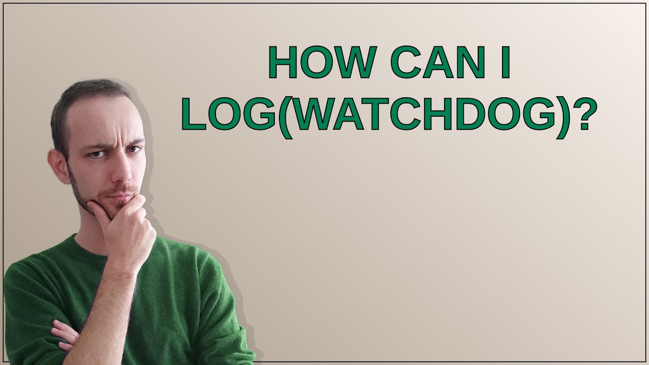 Drupal: How can I log(watchdog)?