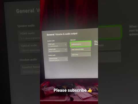 How to mute TV while using Headset on Xbox one