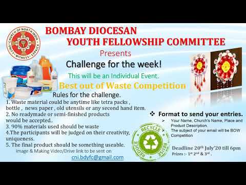 Best out of Waste competition winners | DYFC (Bombay) Challenge.
