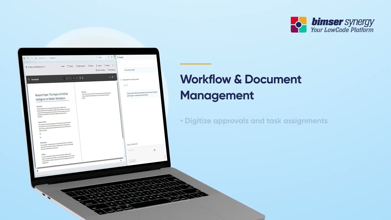 Build Applications Without Writing Code! 🚀 | Bimser Synergy AI Low-Code Platform