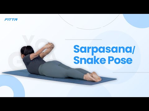 How To Do Sarpasana/ Snake Pose | Exercise Video