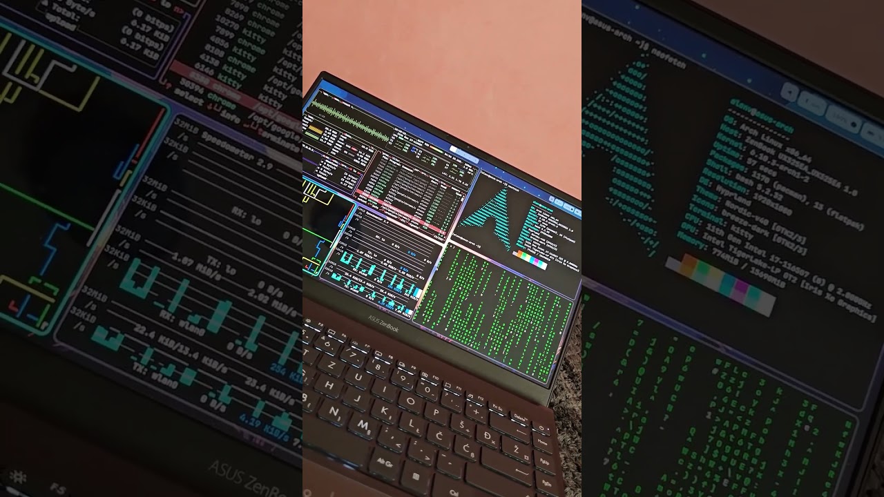 Have I started hacking? or not? 🤔 #alenv #archlinux #linux #terminalcommands