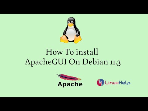How to install Apache GUI on Debian 11.3