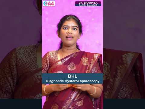 நோய் கண்டறிதல் ஹிஸ்டெரோ லேப்ராஸ்கோபி|Diagnostic Hystero-Laparoscopy inTamil|Dr.Sharmila|A4 Fertility