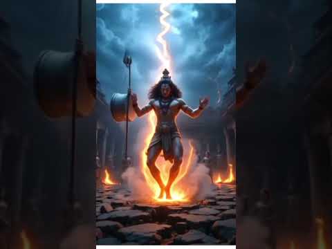 Powerful Tandav Dance of Lord Shiva | Divine Cosmic Dance of Destruction and Creation #god #shiv