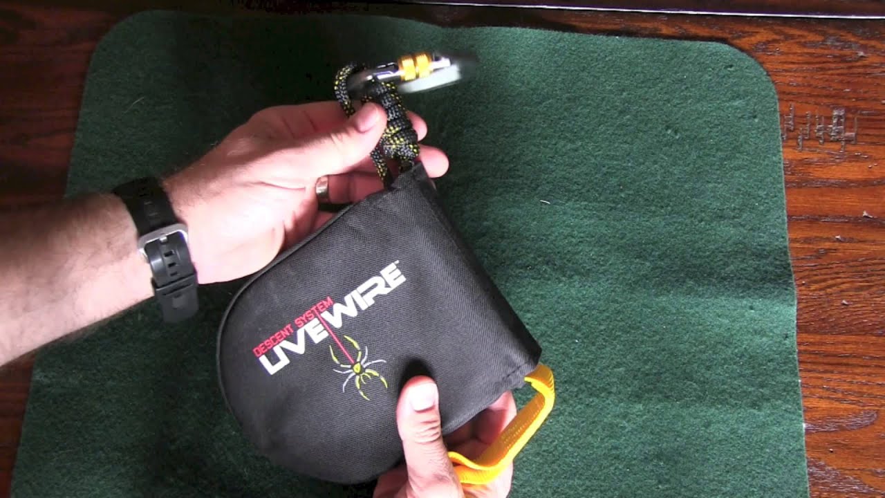 Live Wire Treestand Descent System