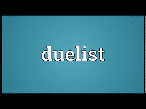 Duelist Meaning | Wordogram