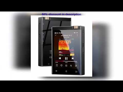 #Hi-Fi MP3 Player with Bluetooth and WiFi, Oilsky Lossless DSD High-Resolution Digital Audio with
