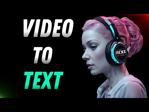 AI Video to Text Converter Tools | Automatic Video Transcription using AI