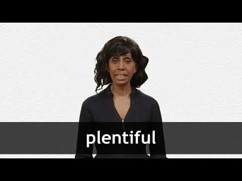 PLENTIFUL definition in American English | Collins English Dictionary