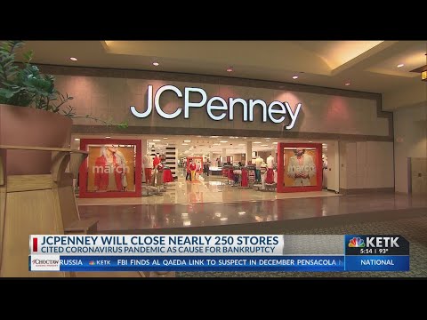 J.C. Penney will close nearly 250 stores nationwide