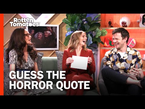 The 'Ready or Not' Cast Plays 'Guess the Movie Quote' | Rotten Tomatoes
