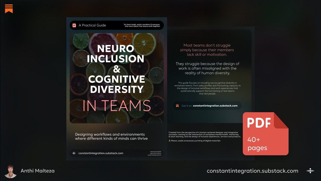 Neuroinclusive Leadership Guide (PDF) | Teams, Workflows and Human Cognitive Diversity