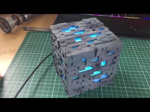 Minecraft lamp by jorgenp - Thingiverse