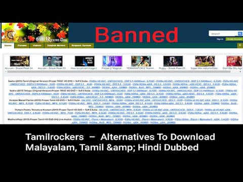 Alternative Websites for Tamilrockers | Explained In Tamil | TamilRockers Latest Update