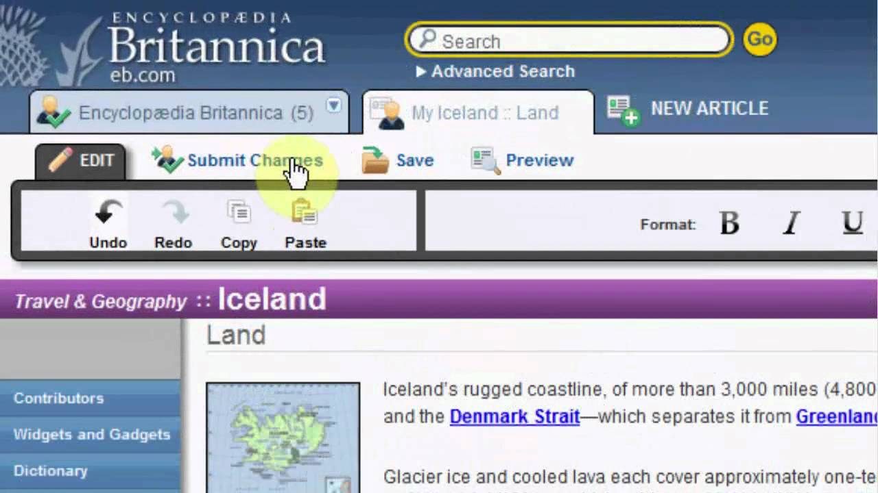 Introducing Britannica Online: Academic Edition