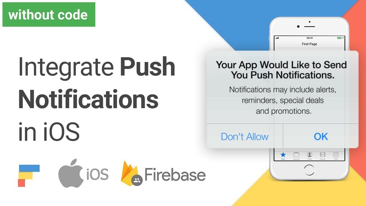 Push Notifications in iOS App using Firebase Tutorial