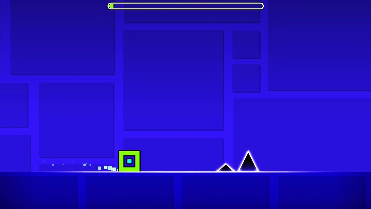 If I breathe, the video ends - Stereo Madness Geometry Dash