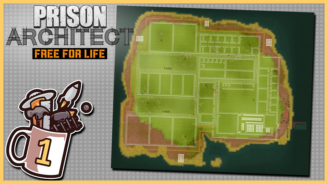 Retirement Island (All DLC) | Prison Architect - Free for Life #1