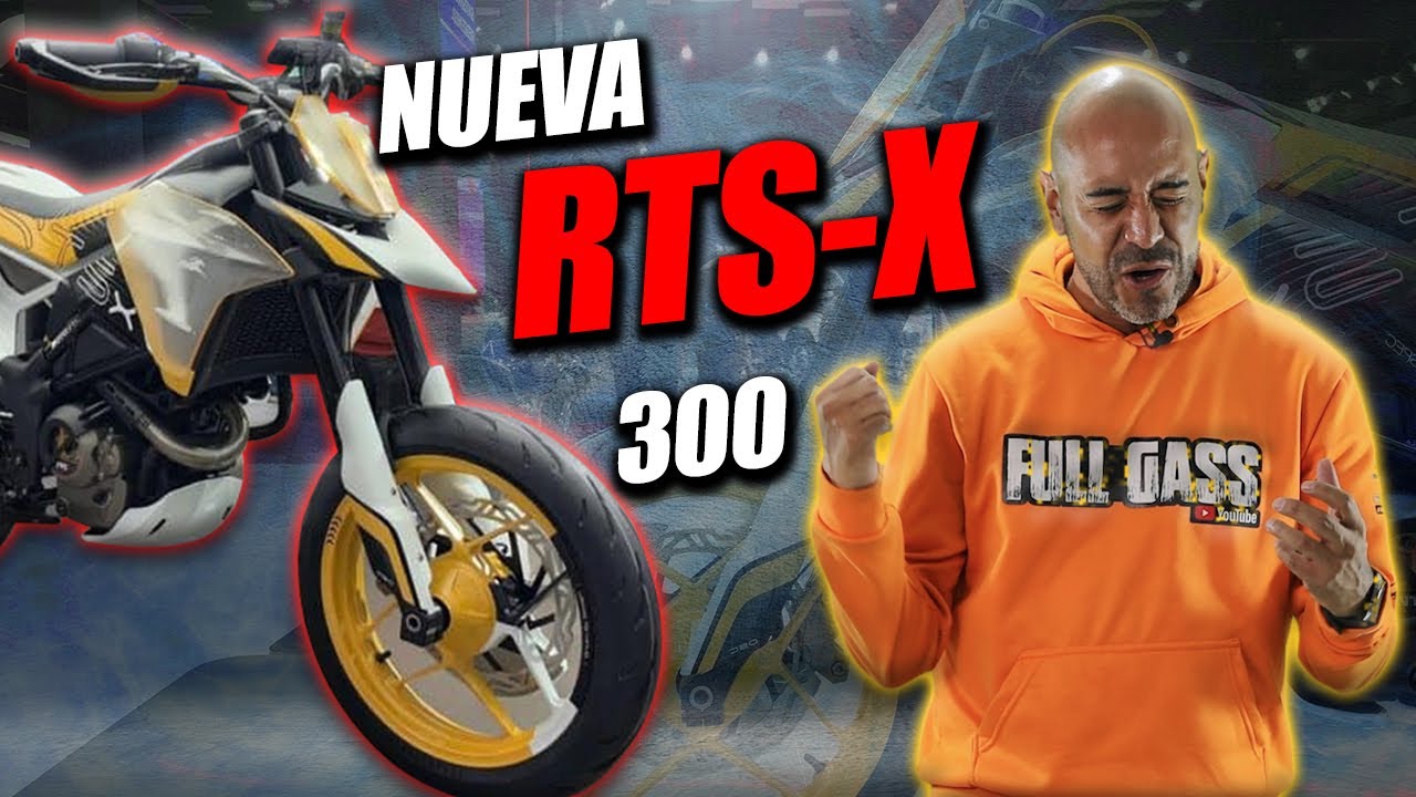 🔥FINALLY the most CHEAP supermotard😱🤑NEW tvs RTS-X 300| FULL GAS