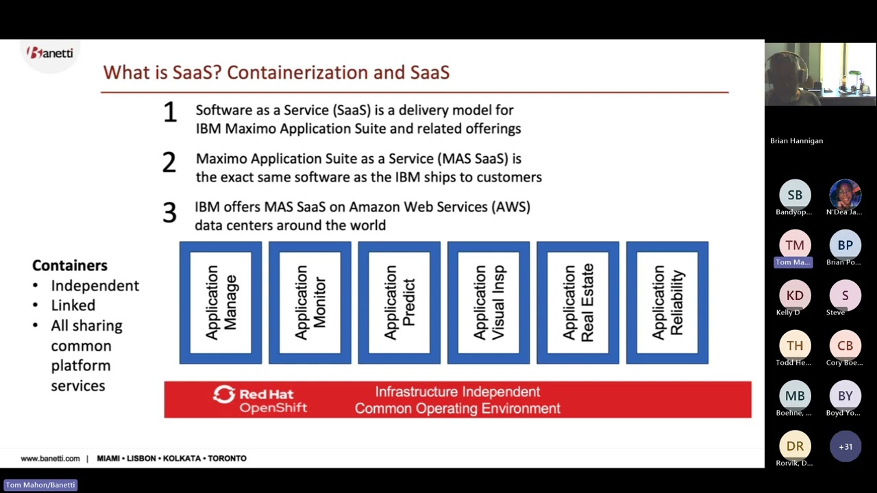 Demystifying IBM Maximo®️ SaaS With Tom Mahon X Matt Boehne X IBM