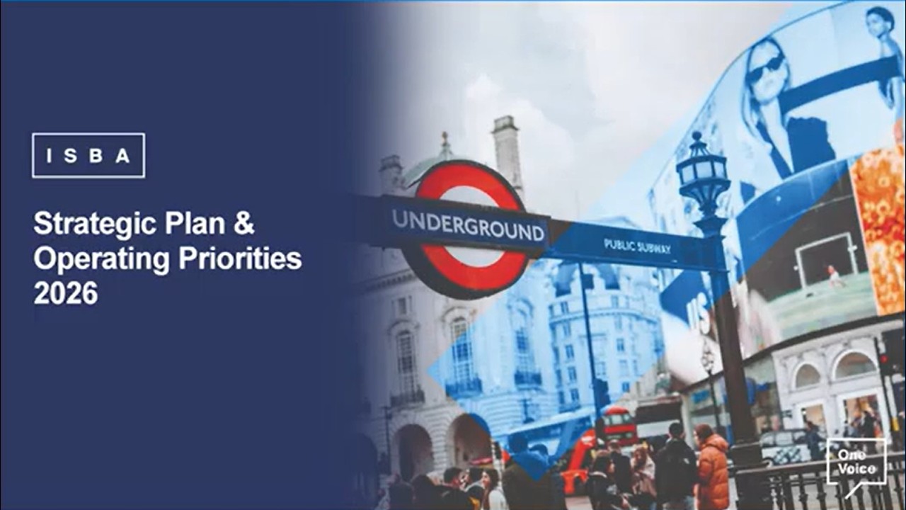 ISBA Strategy and 2026 Priorities Deep Dive