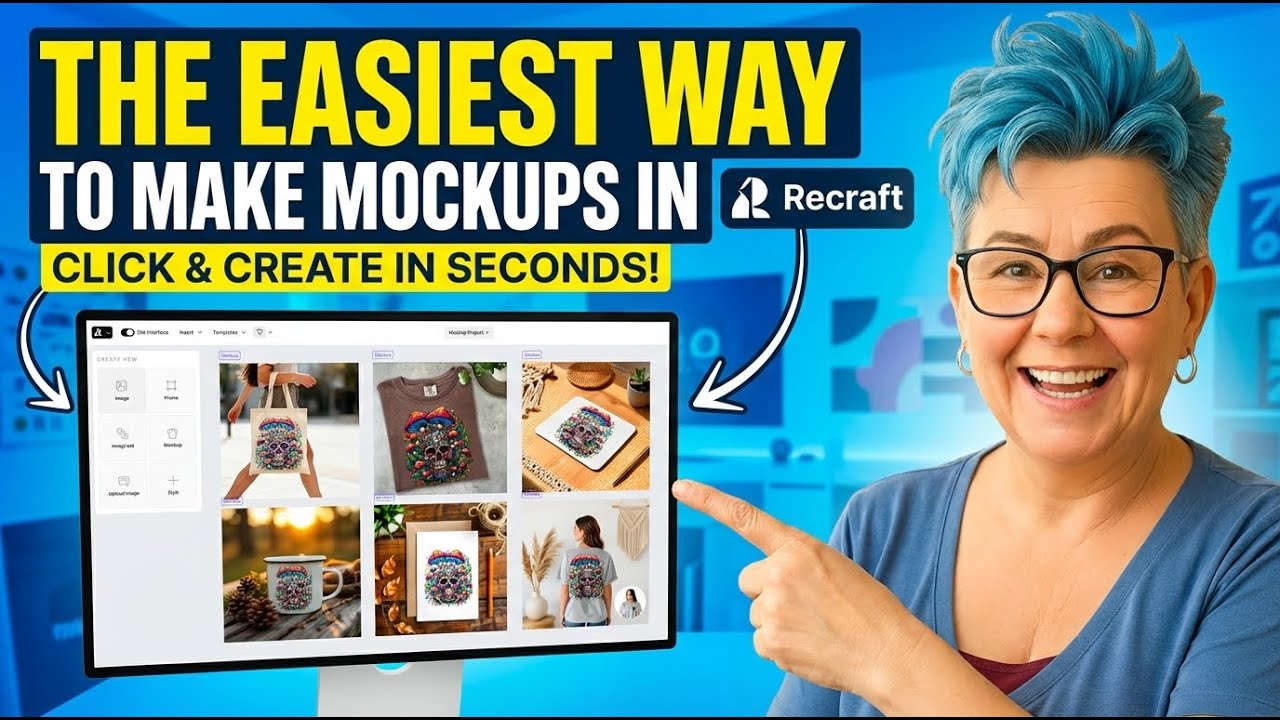 Recraft Mockup Trick: Create It ONCE, Use It a Million Times